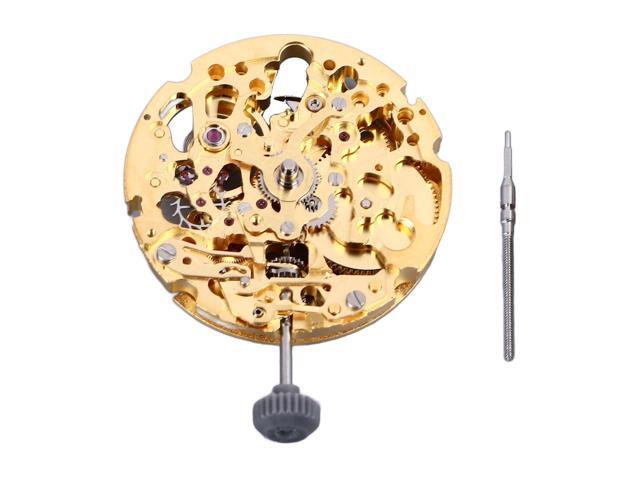 Click here for 8N40 Hollow Watch Movement Gold Color  Automatic M... prices