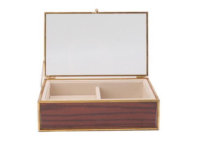 Click here for Minimalist Jewelry Box with Transparent Glass Lid... prices