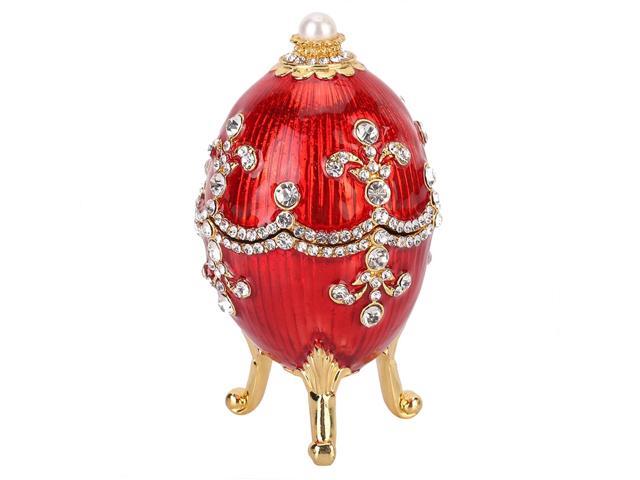 Click here for Shiny Easter Egg Metal Jewelry Box  Desktop Home D... prices