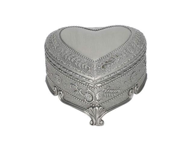 Click here for Vintage Alloy Heart Shape Jewelry Storage Box  Emb... prices