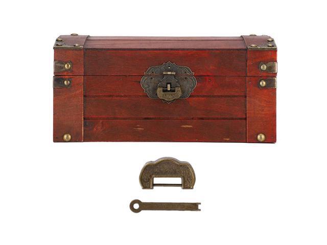 Click here for Wooden Jewelry Box  Vintage Jewelry Storage Box wi... prices