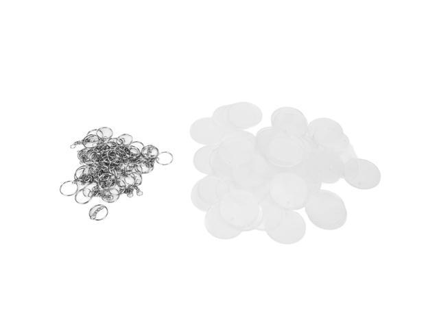 Click here for 50PCS Acrylic Keychain Blanks  DIY Painting Transp... prices
