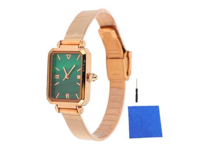 Click here for Green Dial Ladies Quartz Watch  Womens Vintage Rec... prices