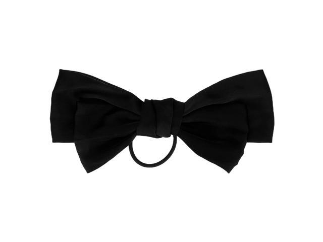 Click here for Satin Ribbon Bowknot Hair Band  Large Bow Hair Rop... prices