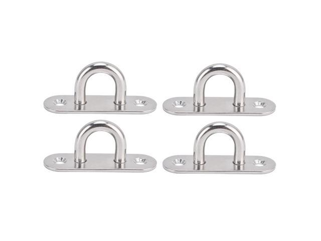Click here for 4Pcs Oval Hooks Eyelet 304 Stainless Steel 8mm Cei... prices