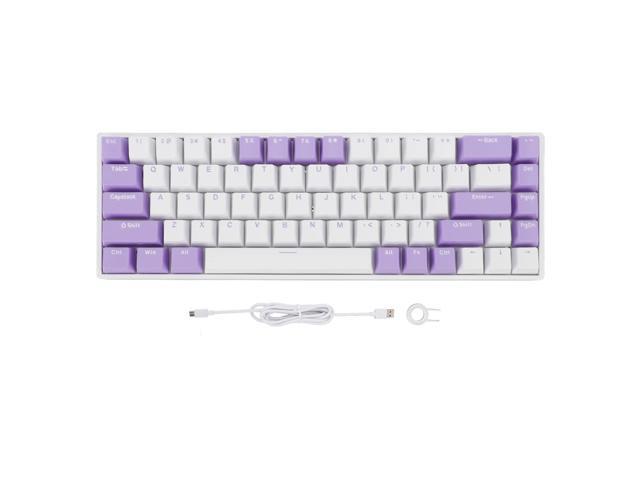Click here for 68 Keys Mechanical Keyboard 60 Blue Switch Hot Swa... prices