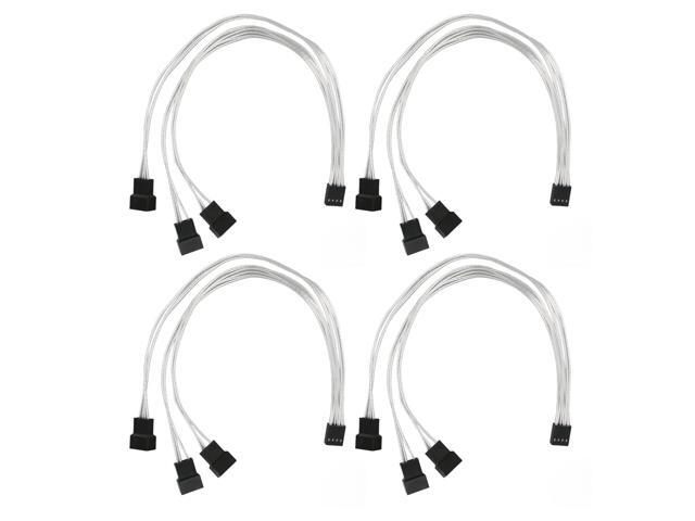 Click here for 4pcs PWM Fan Extension Cable 4 Pin  PC Fan Extensi... prices