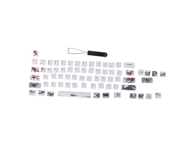 Click here for PBT Five Sided Sublimation Keycaps  71 Key Set for... prices