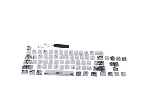 Click here for PBT Five Sided Sublimation Keycaps  71 Key Set for... prices