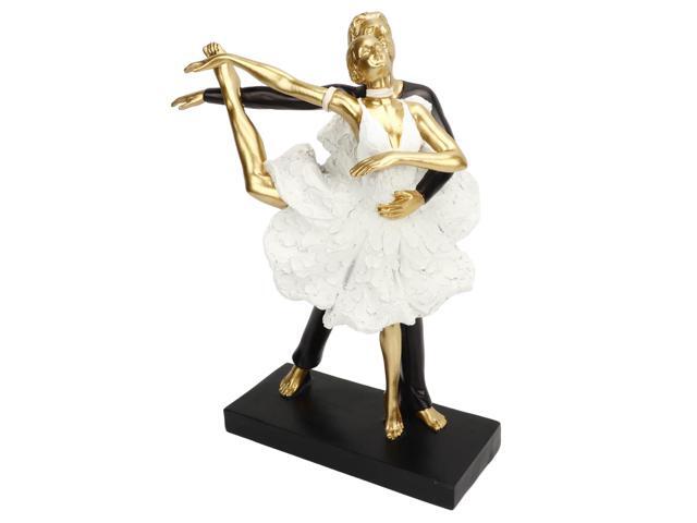 Click here for Romantic Couple Dancing Sculpture  Gold Resin Ball... prices