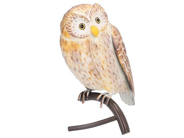 Click here for Lifelike Iron Owl Sculpture  Decorative Owl Statue... prices