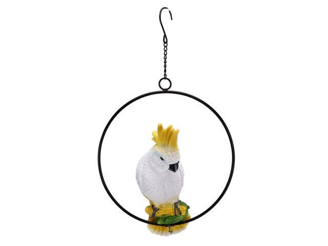 Click here for Iron Ring Parrots Decor  Outdoor Garden Hanging De... prices