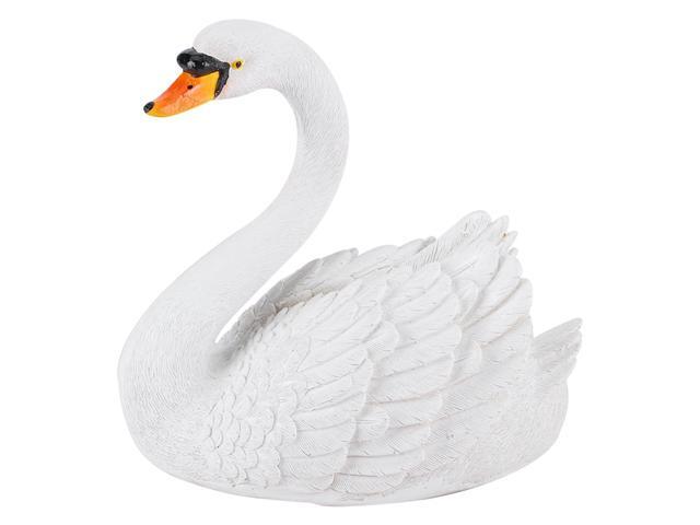 Click here for Resin Simulation Floating White Swan Figurine  Gar... prices