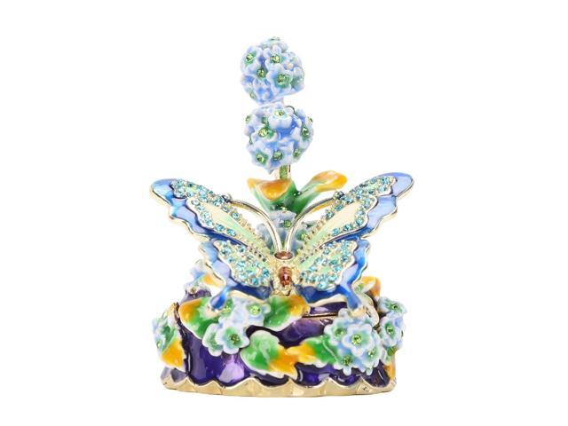 Click here for Enamel Flower Design Jewelry Box  Zinc Alloy Vanit... prices