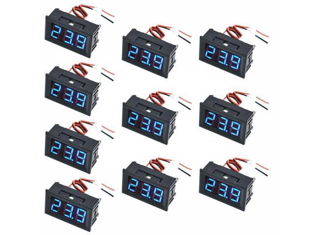 Click here for 10Pcs 0.56 Inch 2-Wire DC 5-120V Mini Voltmeter LE... prices