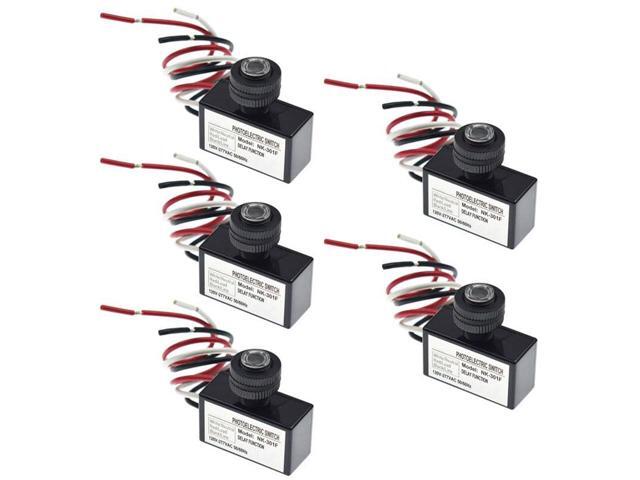 Click here for 5Pcs NK-301F AC 120-277V Photoelectric Switch Dusk... prices