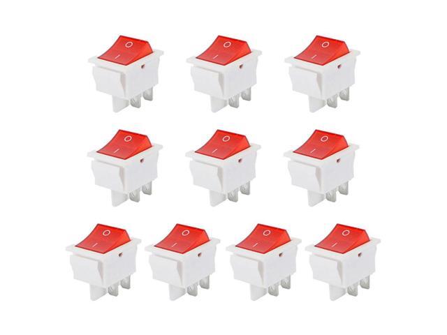 Click here for 10Pcs KCD4 4-pin 2-Position White Shell with Light... prices