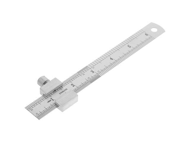 Click here for Stainless Steel Ruler with Ruler Stopper 15cm 0.7m... prices