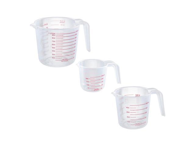 Click here for 3pcs Baking Measuring Cups Set  Graduated Glass Me... prices