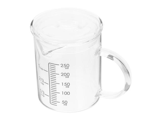 Click here for Thickened Glass Measuring Cup with Lid and Insulat... prices