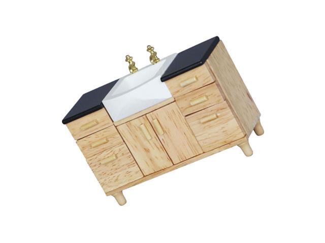 Click here for Scale Miniature Wood Washstand Model for Dollhouse... prices