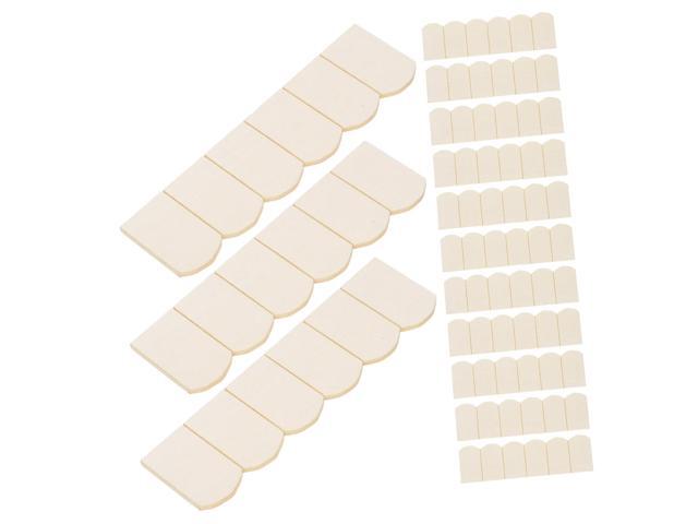Click here for 24pcs Miniature Wooden Roof Tiles for Dollhouse DI... prices