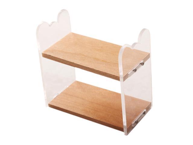 Click here for Scale Miniature Dollhouse Bookshelf Wood Acrylic T... prices