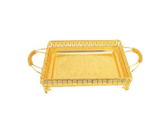 Click here for Metal Serving Tray for Food Snack Fruit  Rectangle... prices