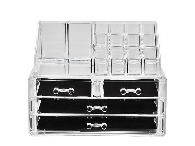 Click here for Clear Makeup Cosmetics Organizer Jewelry Storage B... prices