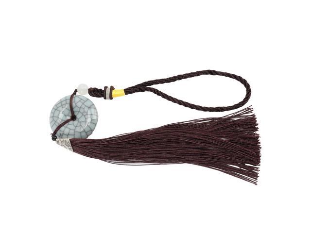 Click here for Porcelain Bead Keychain Tassel  Lightweight Hangin... prices
