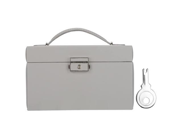 Click here for Three Layer Jewelry Storage Box  PU Leather Jewelr... prices