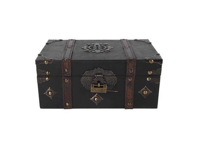 Click here for Retro Wooden Storage Box  Vintage Treasure Chest B... prices
