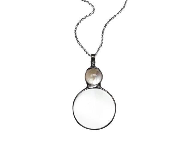 Click here for 2022 Magnifying Glass Necklace Vintage 10x Magnify... prices