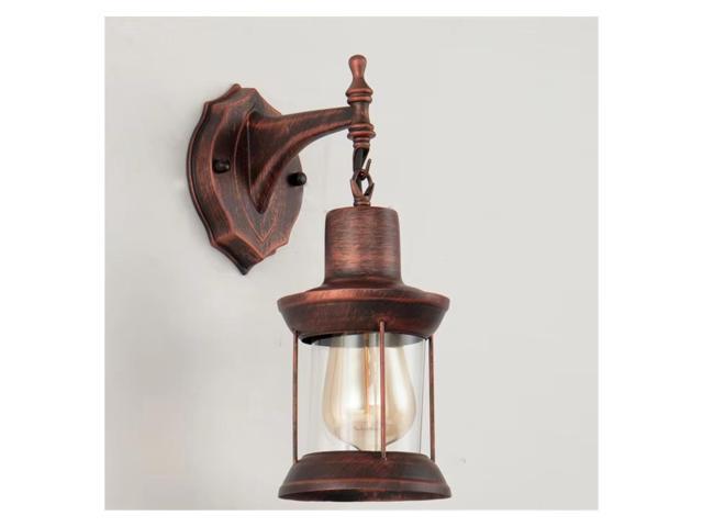 Click here for Vintage Glass Wall Light Antique Lantern Clothing... prices