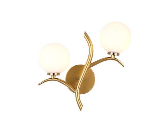 Click here for Wall Sconce Lighting  White Glass Globe  d Wall La... prices