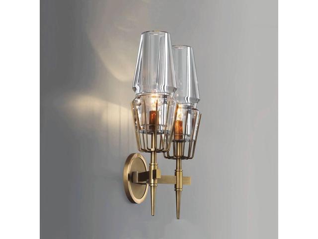 Click here for Modern Wall Sconce  Elegant Wall Lamp  2-Light E14... prices