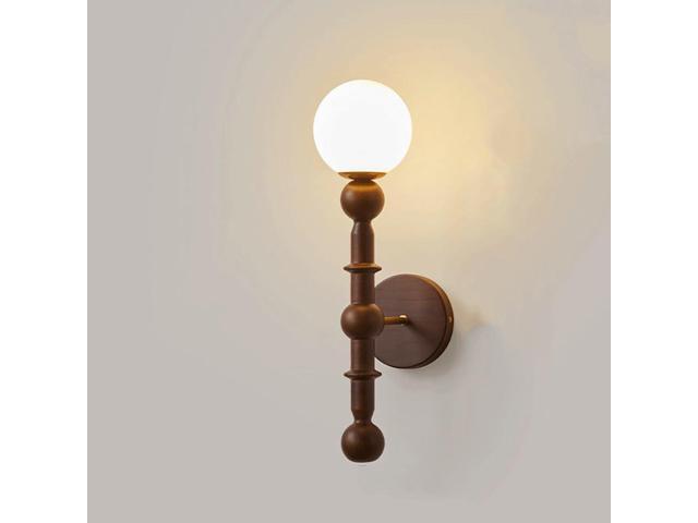 Click here for Mid-Century Modern Wall Sconce  Vintage Walnut Woo... prices