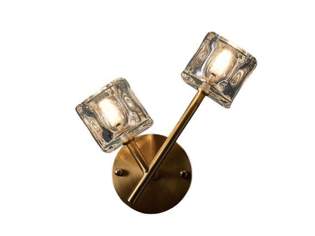 Click here for Modern Brass Wall Sconce  2-Light Wall Lamp  G4 Ic... prices