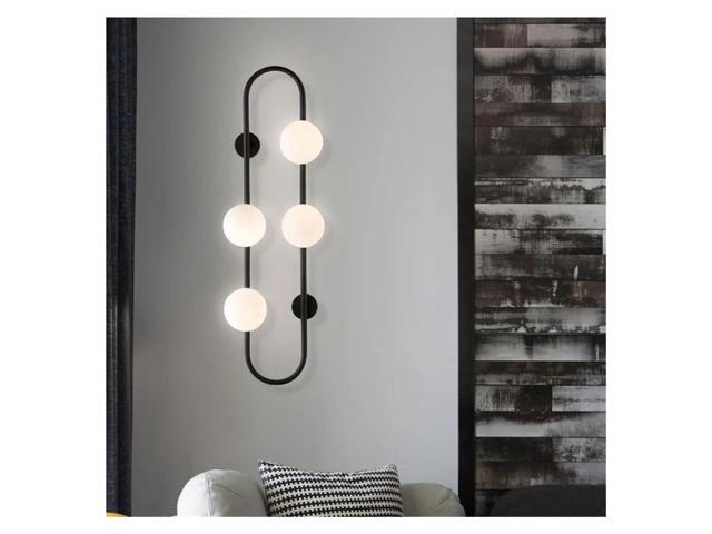 Click here for Modern LED Wall Lamp Bedside Decoration White Glas... prices