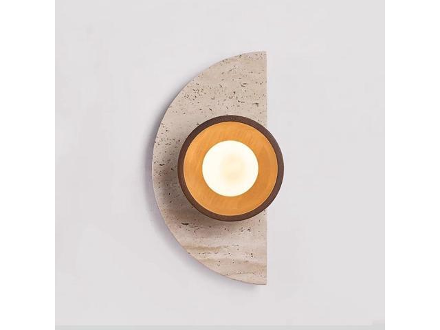 Click here for Travertine Wall Sconce Stone Wall Lamp  Semicircle... prices