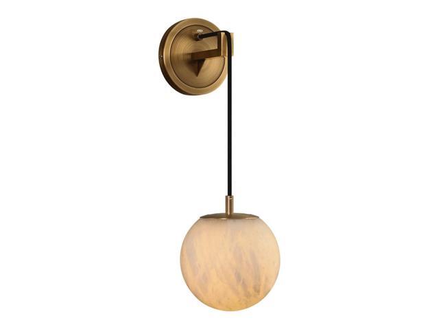 Click here for Modern Brass Wall Sconce  Hanging Globe Wall Light... prices
