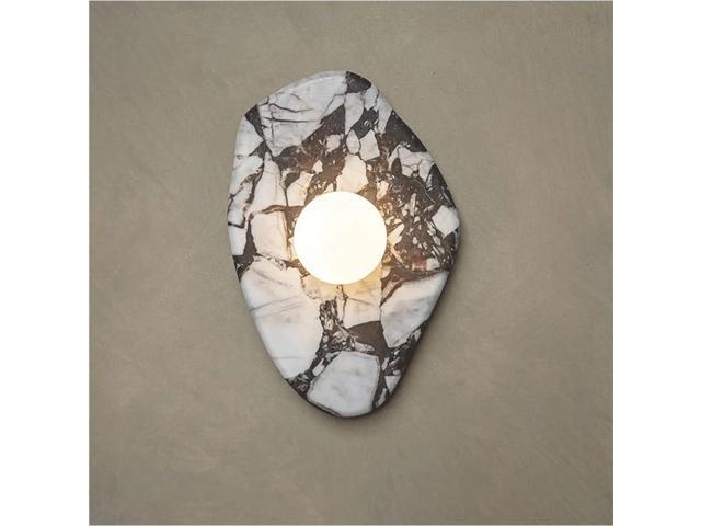 Click here for Modern Luxury Marble Wall Sconce  Irregular Natura... prices