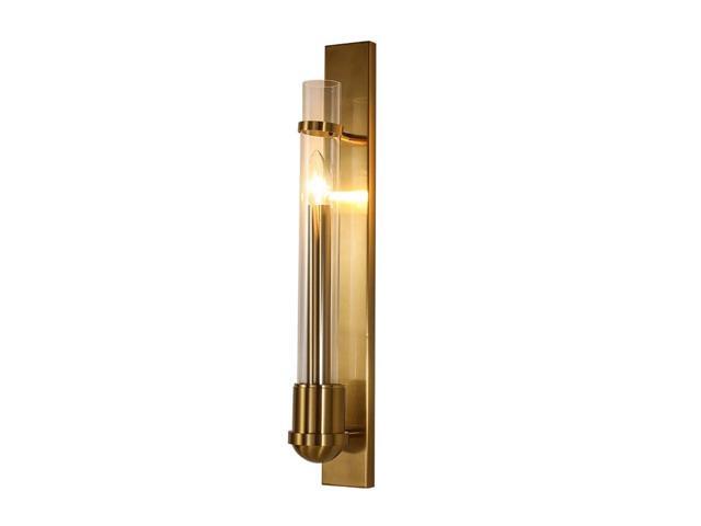 Click here for Modern Luxury Brass Wall Sconce  d Finish Linear W... prices