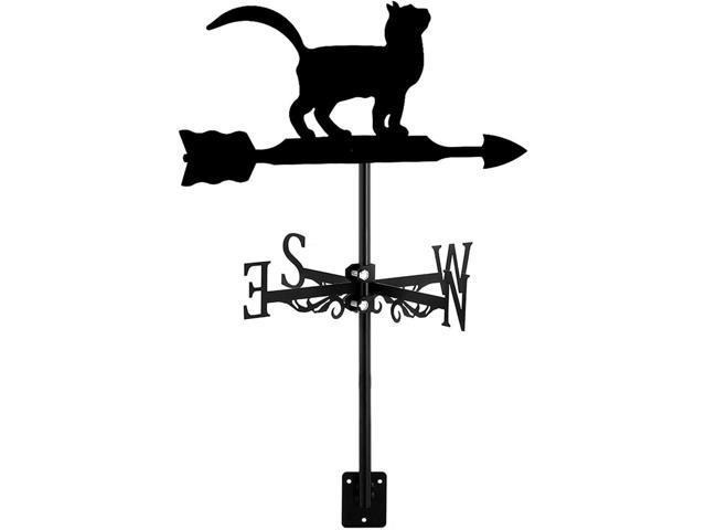 Click here for Weathervane with Farm Iron Cat Ornament Shaped Wea... prices