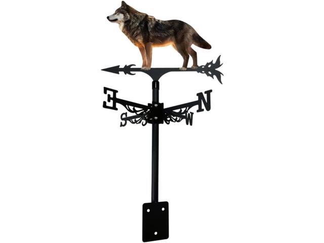 Click here for Colorful Wild Wolf Weather Vane Metal Craft Roofto... prices