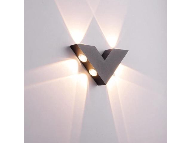 Click here for Modern V-Shaped LED Wall Sconce  Up Down Wall Ligh... prices