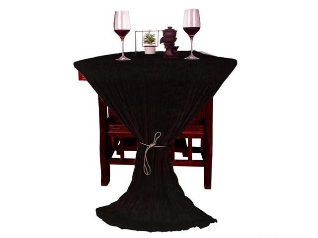 Click here for Polyester Gauze Table 90 x 300 cm Wrinkled Cheesec... prices