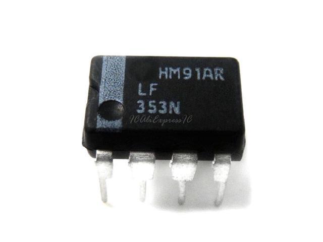 Click here for Generic 2pcs/lot LF353P LF353N LF353 DIP-8 prices