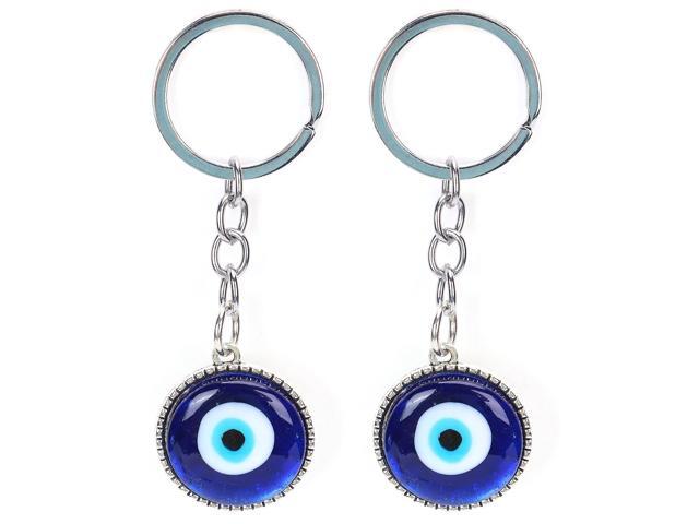 Click here for 2Pcs Evil Eye Keychain  Blue Eye Amulet for Good L... prices