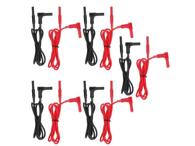 Click here for 5 Set Banana Plug Test Lead 4mm Right Angle and St... prices